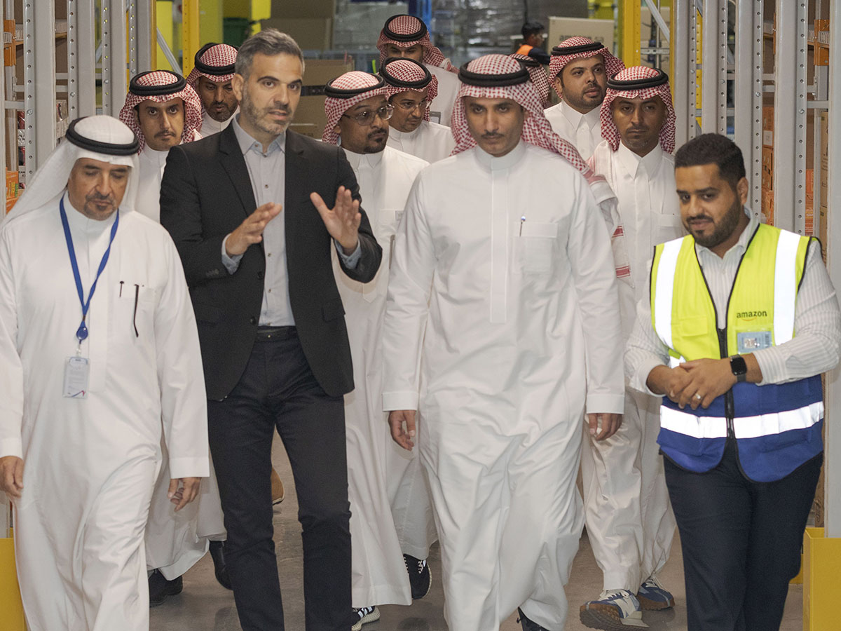 Amazon Saudi doubles its storage capacity in Saudi Arabia - LogisticsGulf