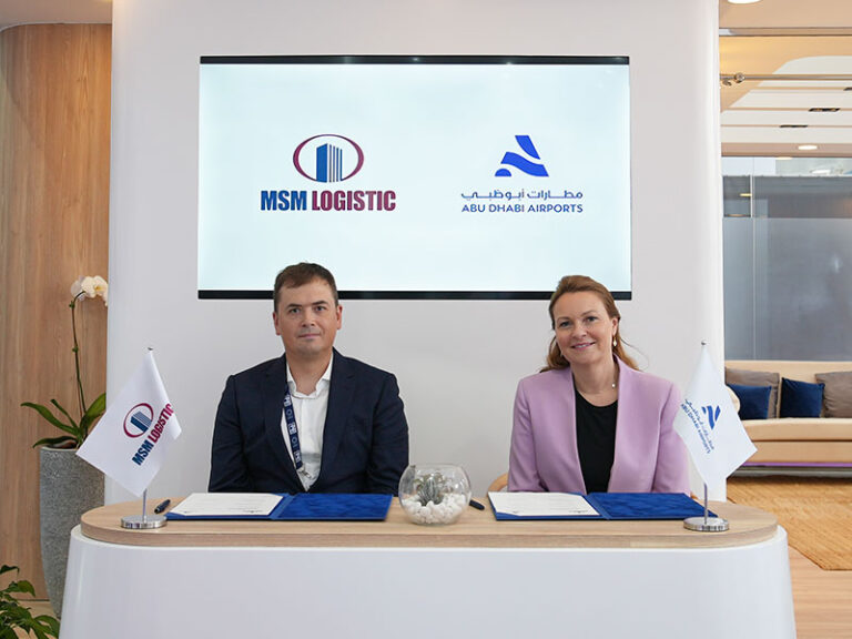 Abu Dhabi Airports Free Zone and MSM Logistics sign warehouse ...