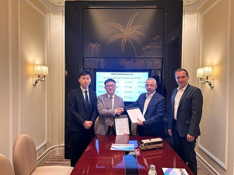 AW Rostamani Group signs exclusive distribution agreement with JMMC for ...