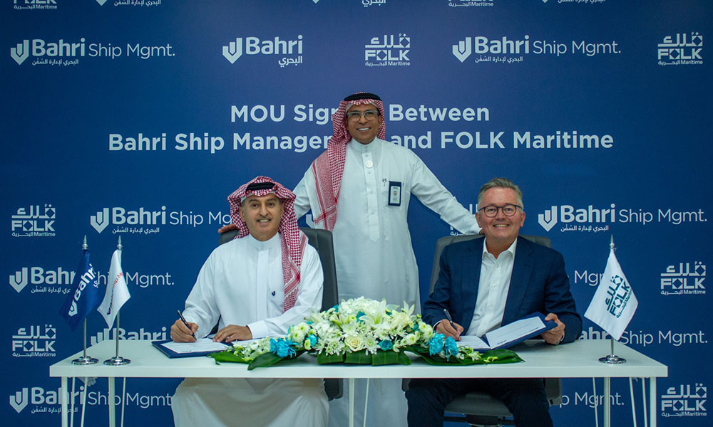 Folk Maritime signs MoU with Bahri Ship Management - LogisticsGulf