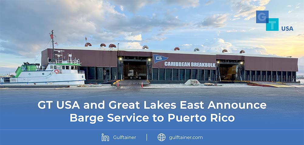 GT USA and Great Lakes East announce a new monthly barge service to ...