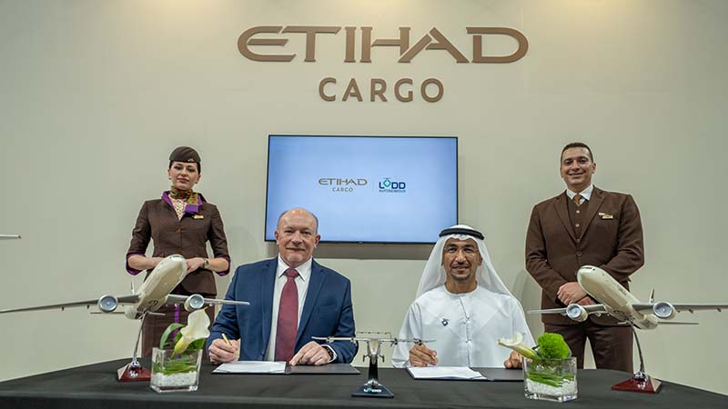 Etihad Cargo partners with LODD Autonomous - LogisticsGulf