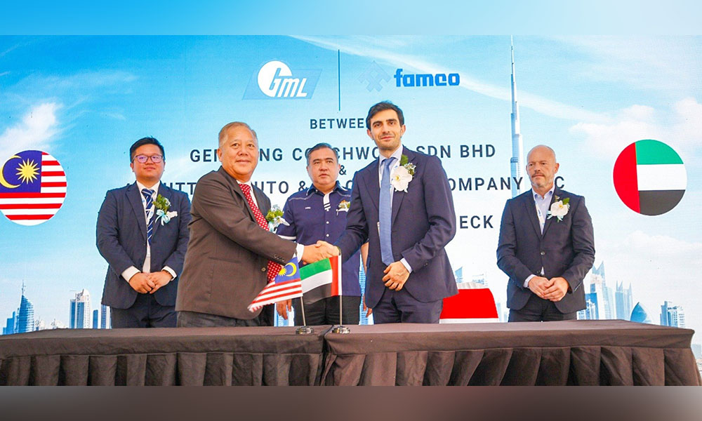 FAMCO and Malaysia's GML sign contract for 76 Double-Decker Buses ...