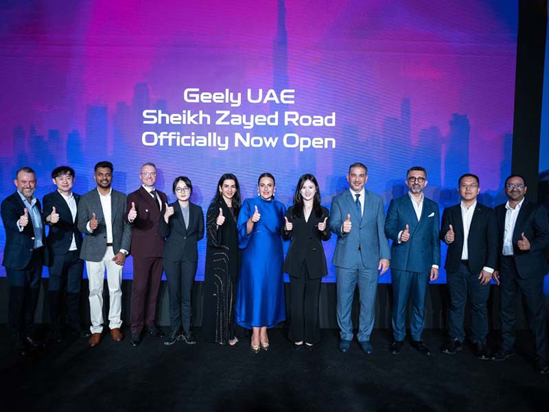 AGMC unveils Geely’s largest showroom in Dubai - LogisticsGulf