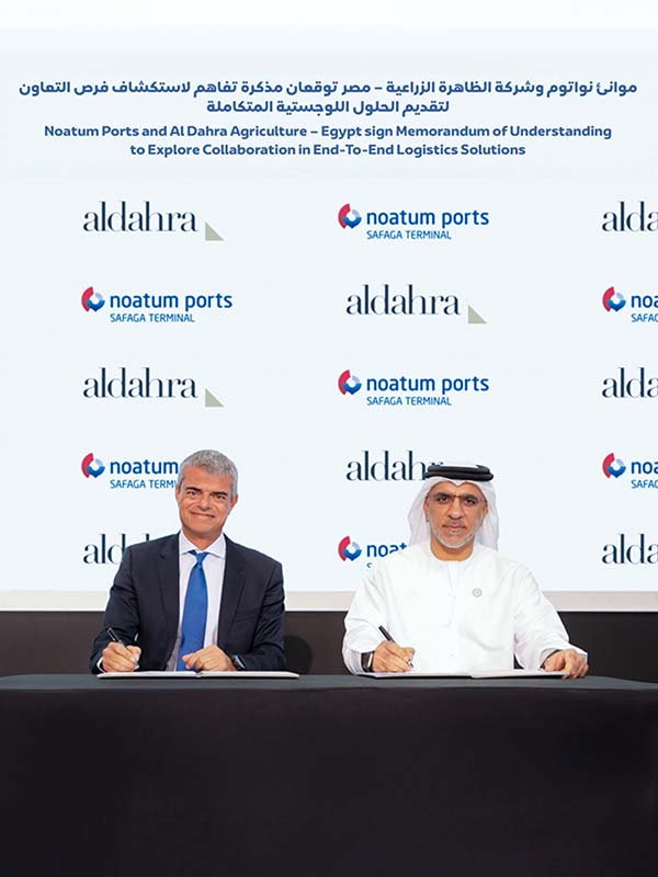 Noatum Ports signs MoU with Al Dahra Agriculture - LogisticsGulf