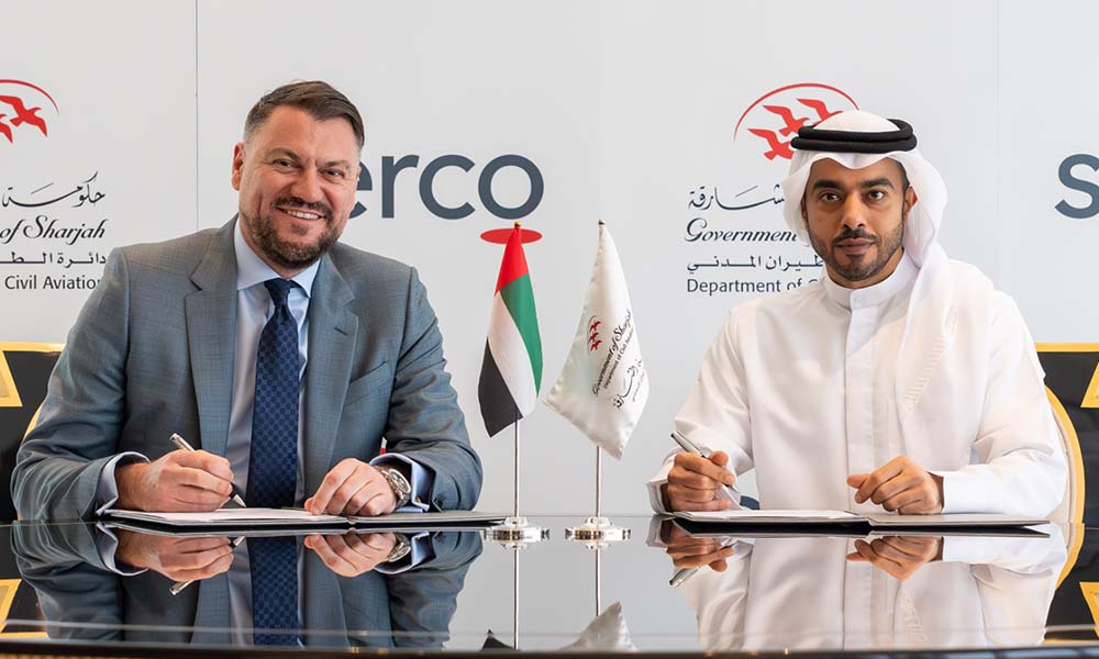 The Department of Civil Aviation in Sharjah and Serco renew Air Navigation Services Contract ...