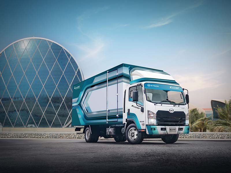 UD Trucks unveils the new Kuzer light-duty truck to the UAE - LogisticsGulf