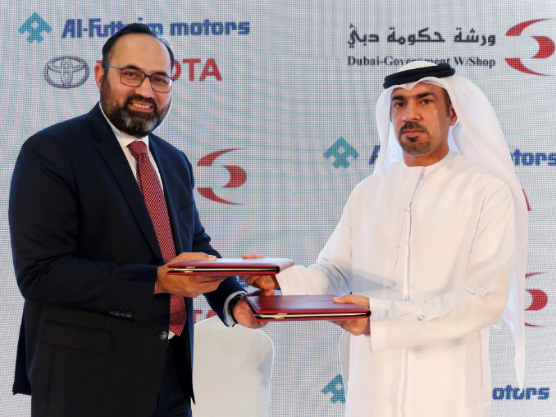 Dubai Government Workshop inks MoU with Al-Futtaim Toyota - LogisticsGulf
