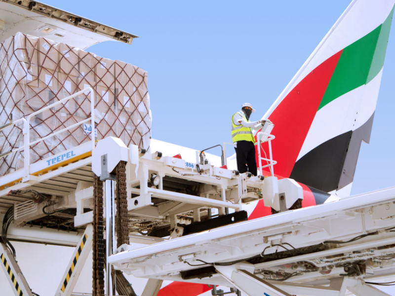 Emirates SkyCargo currently operates scheduled cargo flights to more ...