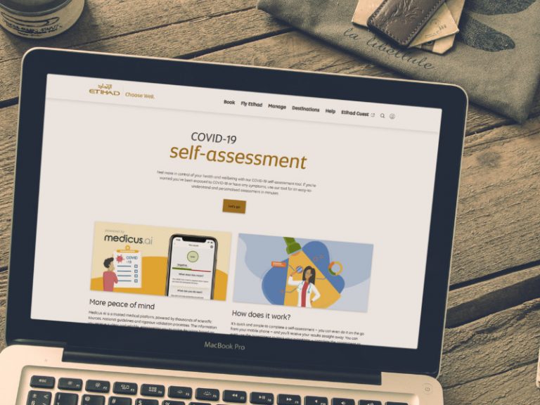 Etihad Airways partners with Medicus to launch pandemic risk assessment ...