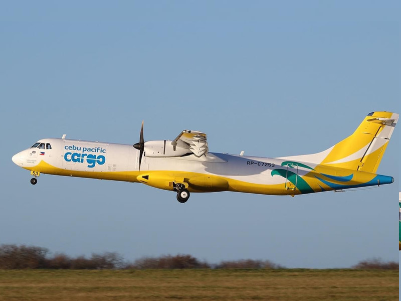 Cebu Pacific welcomes its second ATR freighter - LogisticsGulf
